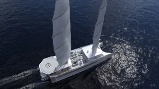 Construction begins on DynaRig for world’s largest sail-powered catamaran